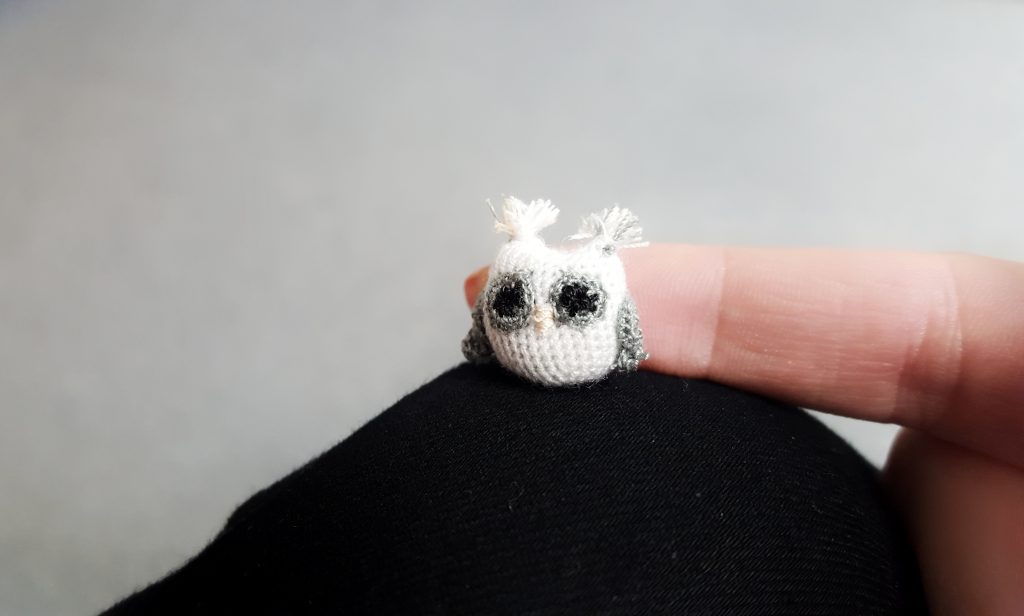 Micro-Crocheting for Beginners - micro-crochet amigurumi owl