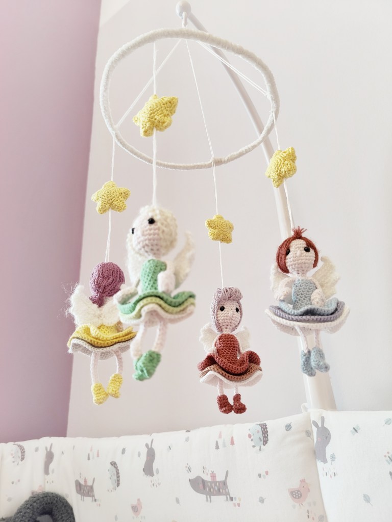 Crochet Fairy Mobile - Free Pattern - trishagurumi