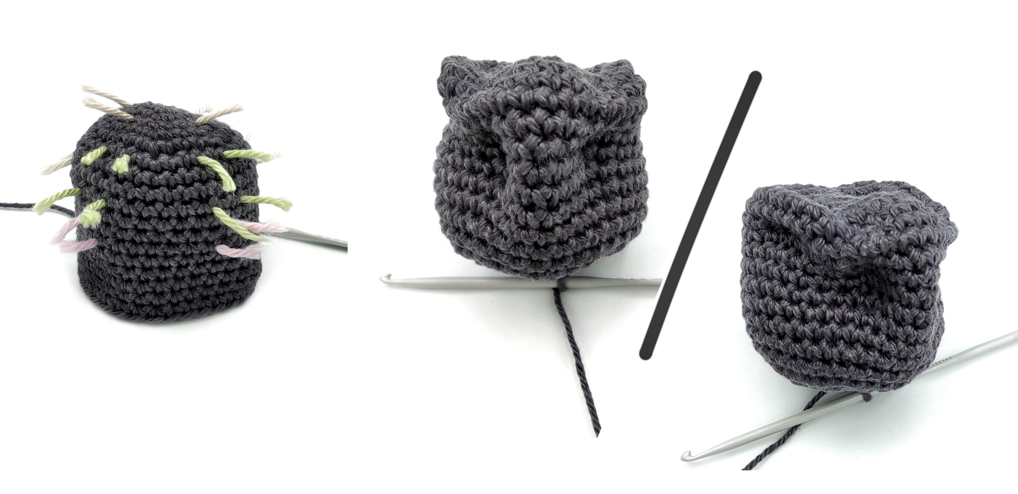 Smorok, the Crochet Dragon - trishagurumi