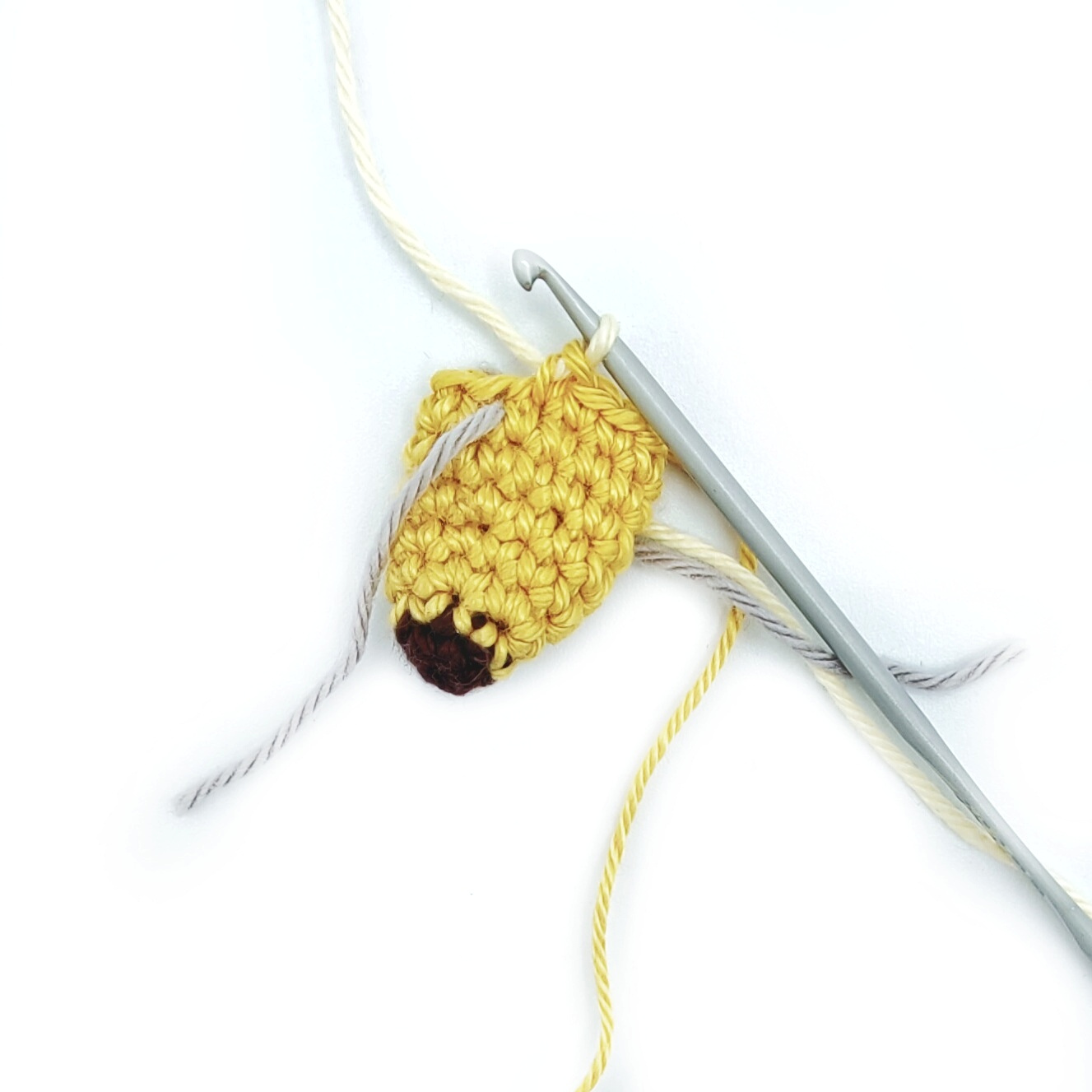 Mini Crochet Banana - Free Pattern - trishagurumi